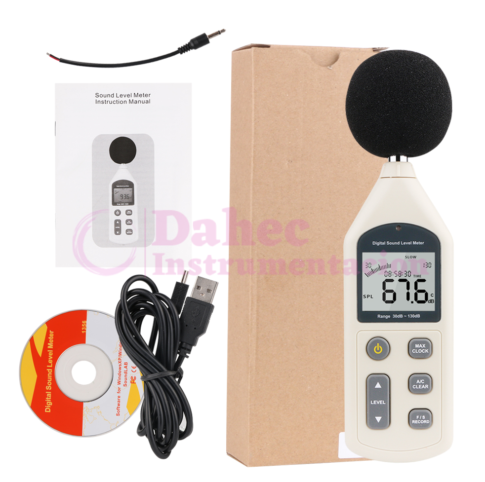 Medidor de nivel de sonido GM1356 - DAHECINST